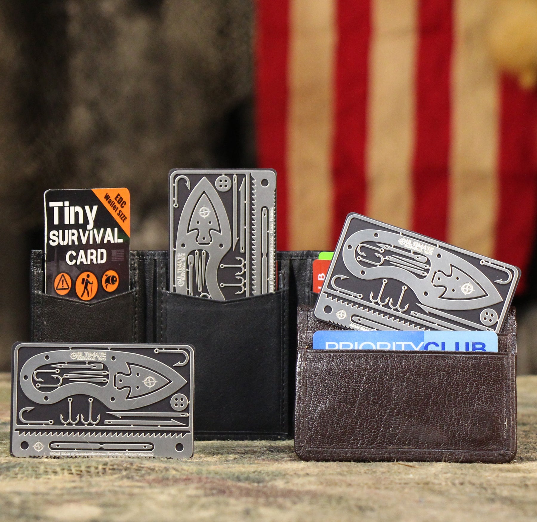 Tiny Survival® EDC / Camping Card 2.0 – Ultimate Survival Tips