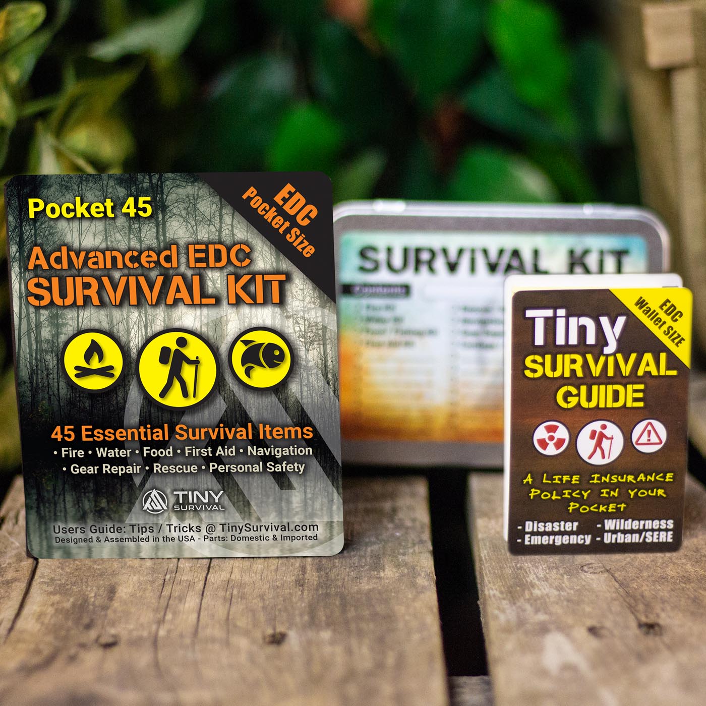 Tiny Survival - EDC Emergency, Disaster, Adventure, Survival Gear ...