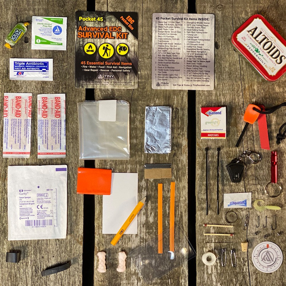 Pocket 45 Advanced Survival Kit – Ultimate Survival Tips